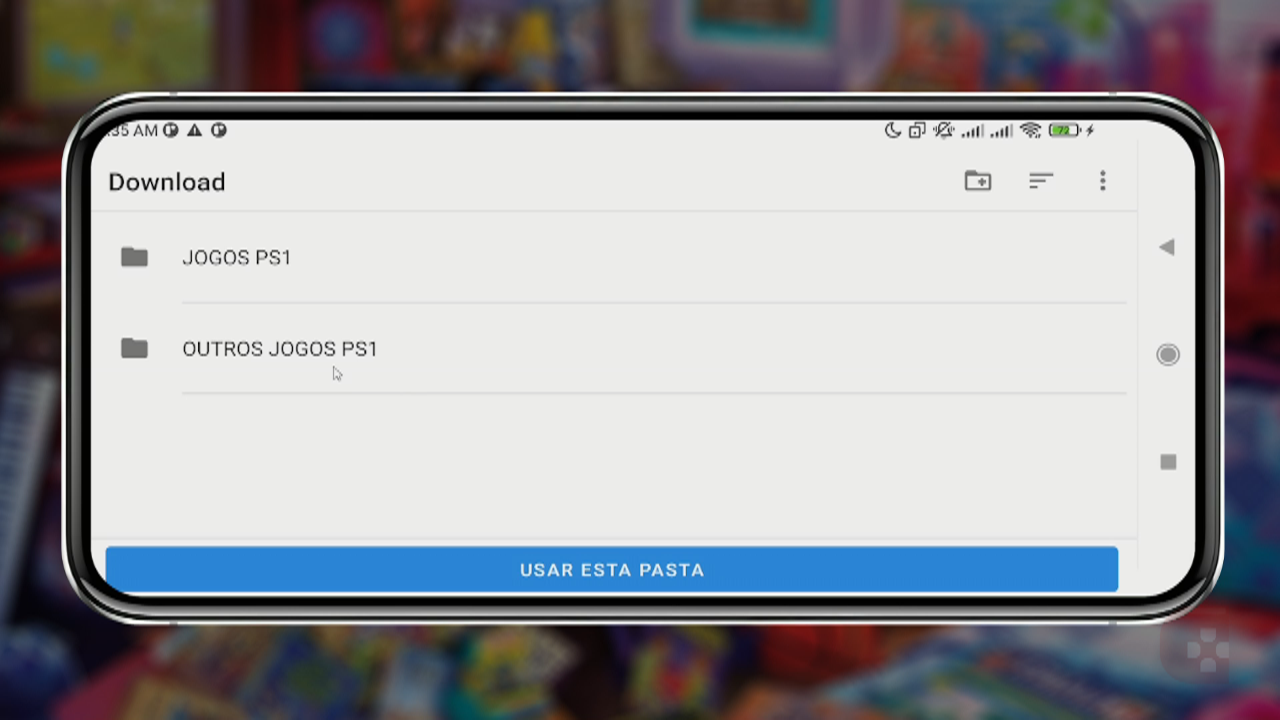Como Colocar Jogos no DuckStation Android